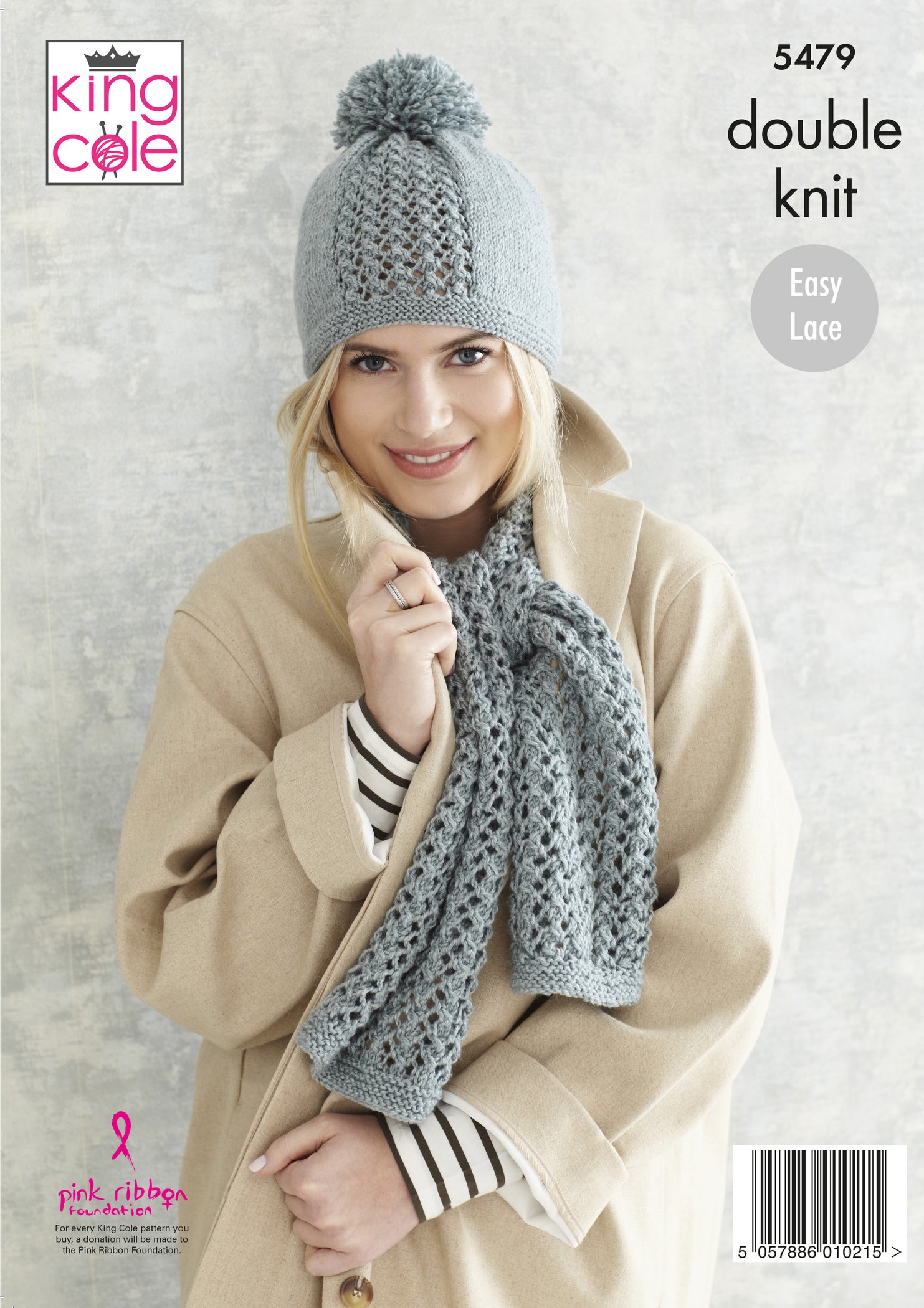 King Cole 5479 DK Knitting Pattern for Ladies - Easy Lace Cardigan, Sc ...
