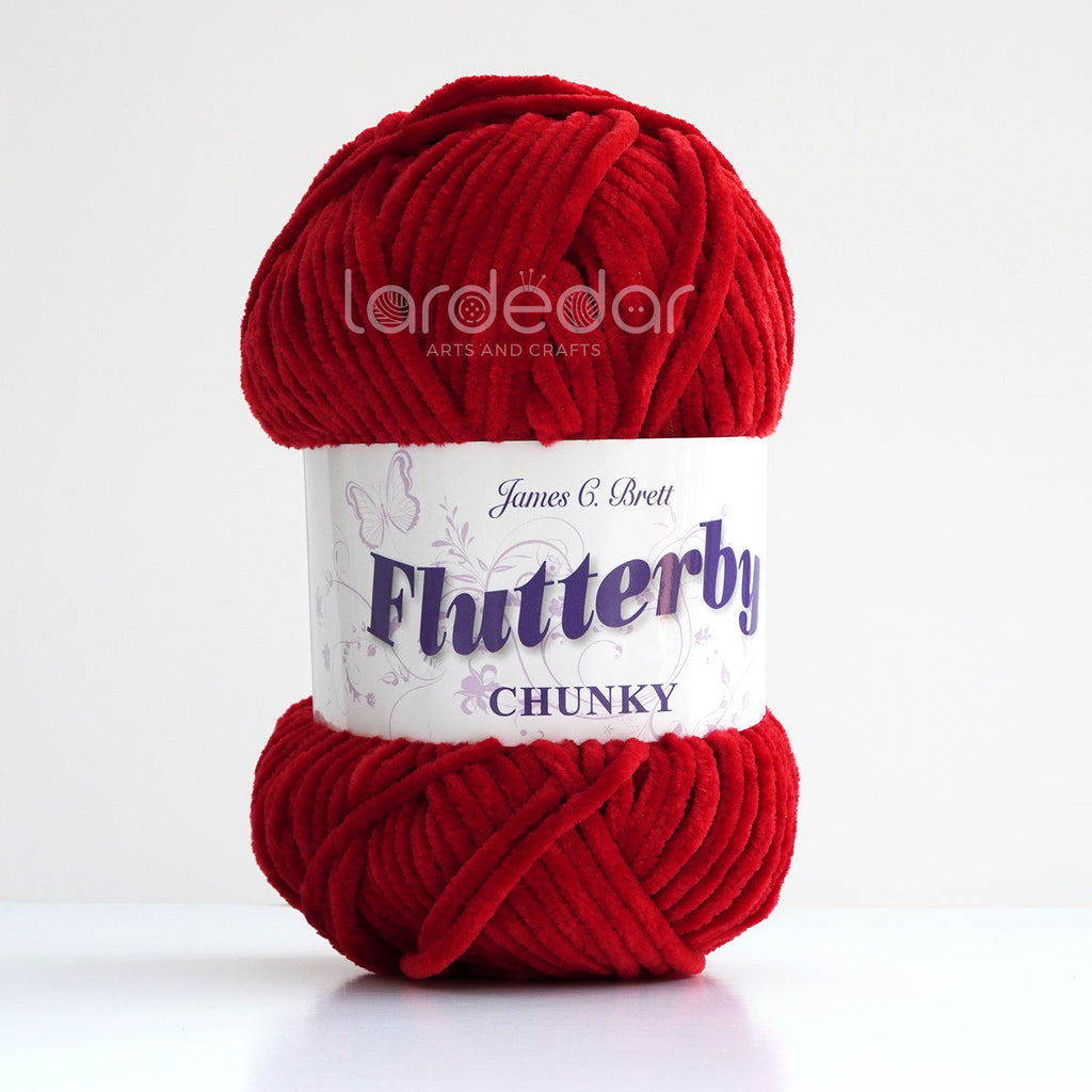 James C Brett Flutterby Chunky Yarn — Lardedar