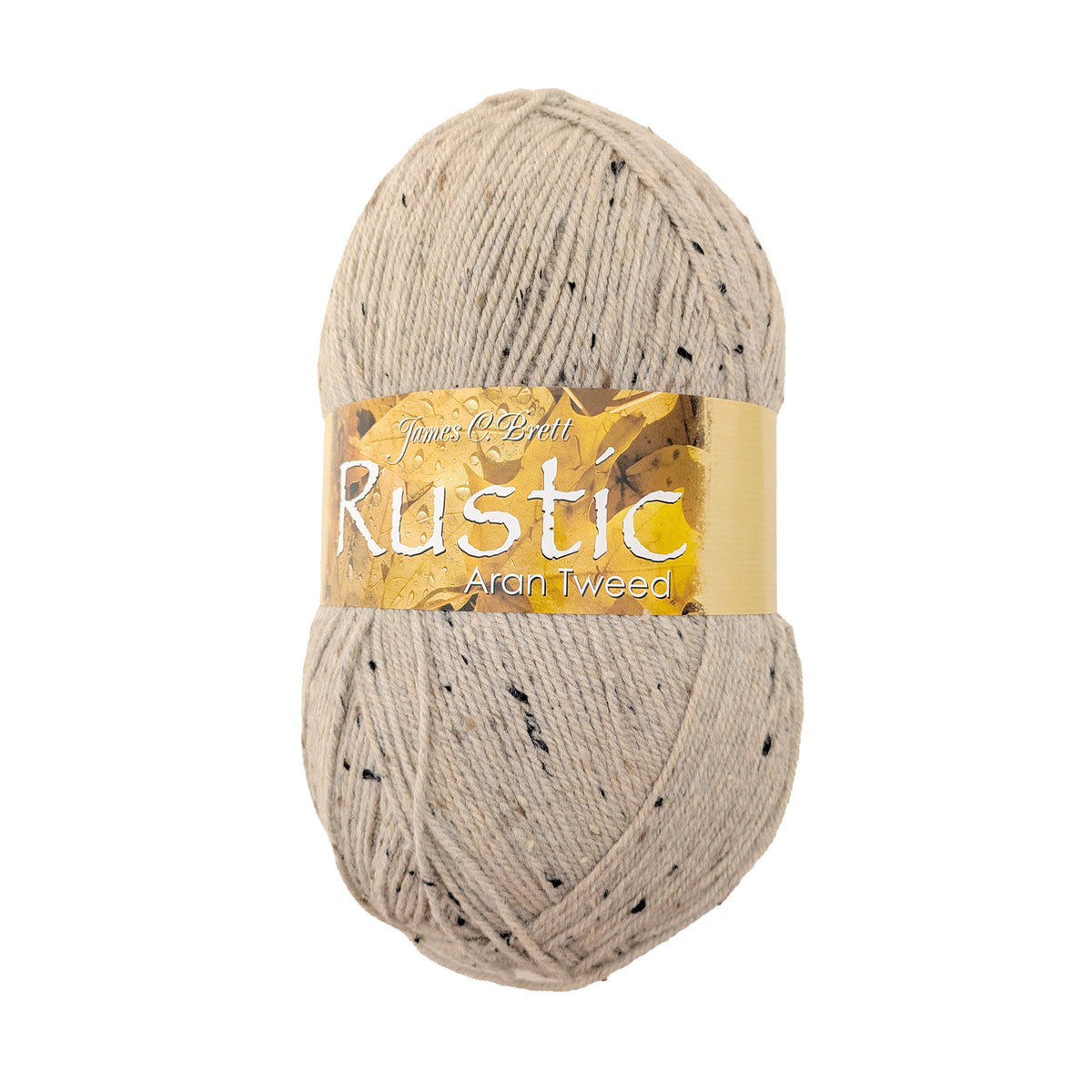 James C Brett Rustic With Wool Aran Yarn - Oatmeal DAT2 - 400g Ball ...