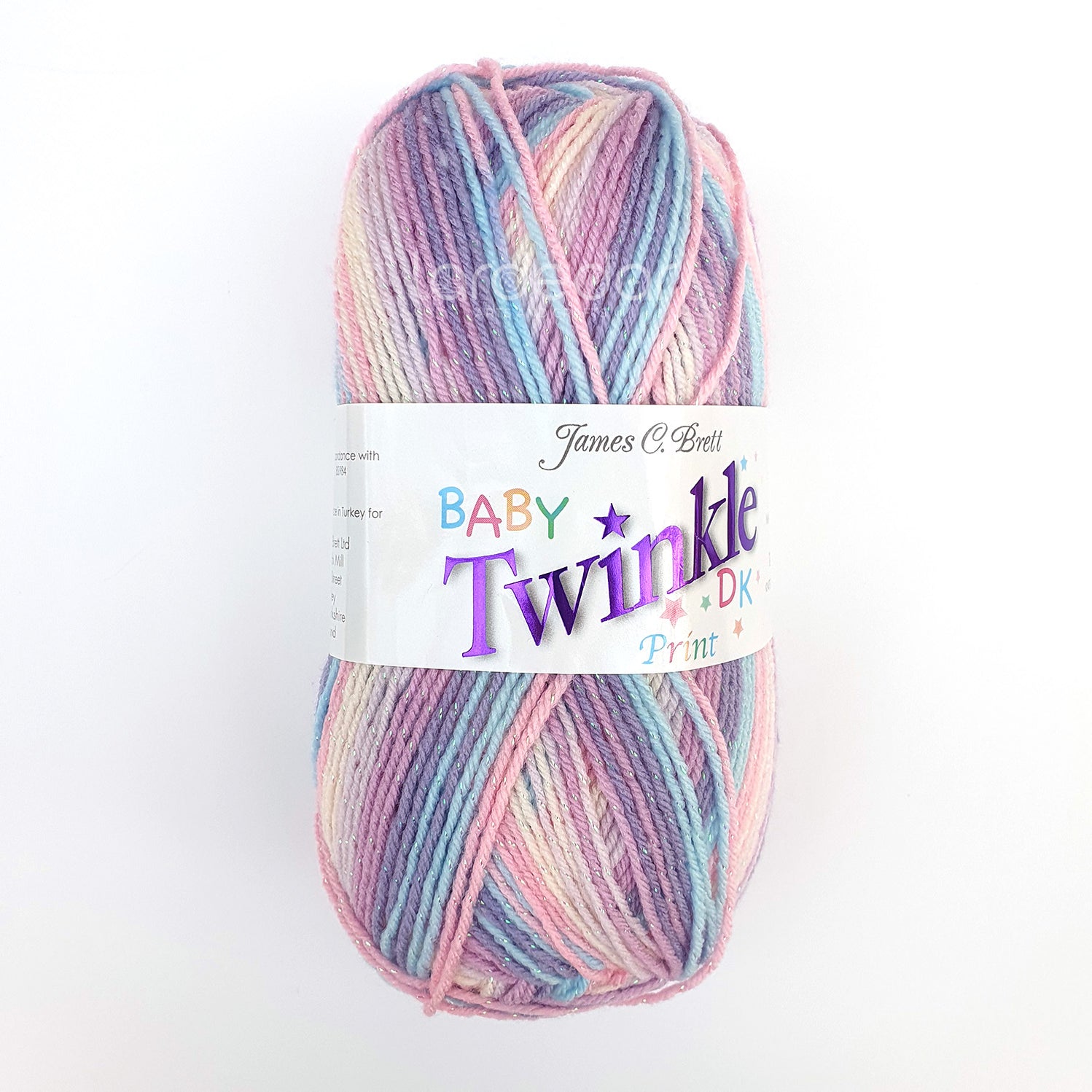 James C Brett Baby Twinkle Print DK Yarn - BTP21 - 100g Ball — Lardedar