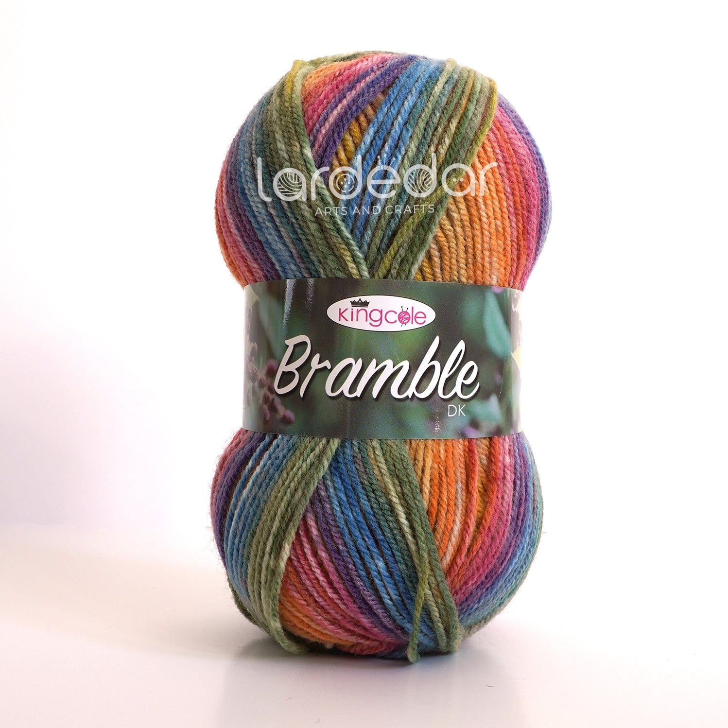 King Cole Bramble DK Yarn in 4486 - Loganberry - 100g Ball of Self Str ...